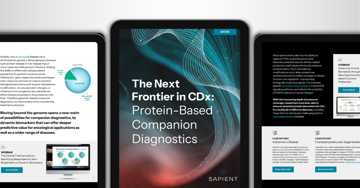 Companion Diagnostic Development | Proteins, the Next Frontier